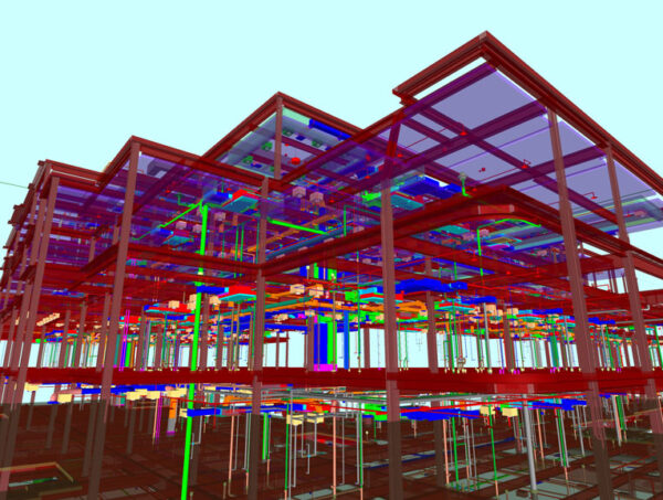 BIM-model-side-view | DJM Design CAD and Coordination